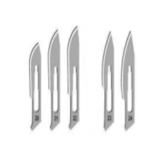 ใบมีดผ่าตัด ยี่ห้อ ” TECHNO CUT ” CARBON – คาร์บอน – ThaiShopMed